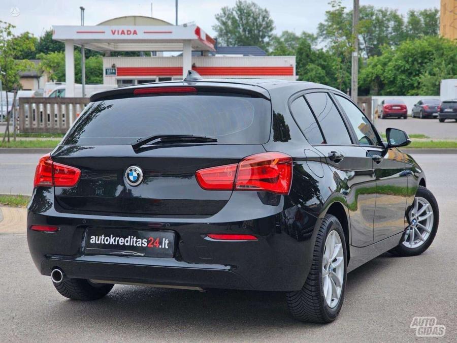 Melns BMW 116 2018 Šauļi, ar dzinēja tilpumu 1.50 L un nobraukumu 127 tūkst. km par 8950 €, foto 5 vietnē AUTOMOTO.COM.LV