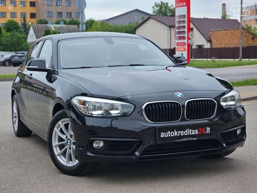 Melns BMW 116 2018 Šauļi, ar dzinēja tilpumu 1.50 L un nobraukumu 127 tūkst. km par 8950 €, foto 7 vietnē AUTOMOTO.COM.LV