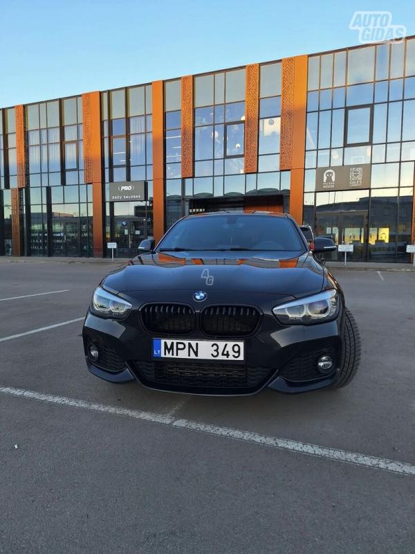 Melns BMW 116 2019 Kauņa, ar dzinēja tilpumu 1.50 L un nobraukumu 250 tūkst. km par 13500 €, foto 3 vietnē AUTOMOTO.COM.LV