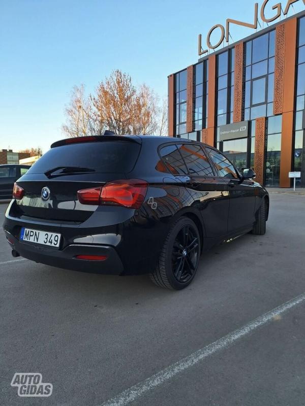 Melns BMW 116 2019 Kauņa, ar dzinēja tilpumu 1.50 L un nobraukumu 250 tūkst. km par 13500 €, foto 4 vietnē AUTOMOTO.COM.LV
