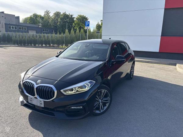 Black BMW 116 2020 in Panevezys, with an engine capacity of 1.50 L and mileage of 130 thousand km for 13400 €, photo 2 on AUTOMOTO.COM.LV