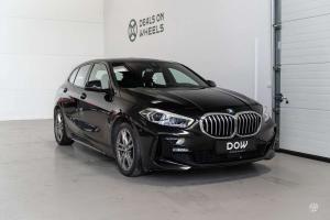Black BMW 116 2021 in Vilnius, with an engine capacity of 1.50 L and mileage of 87 thousand km for 17500 €, photo  on AUTOMOTO.COM.LV