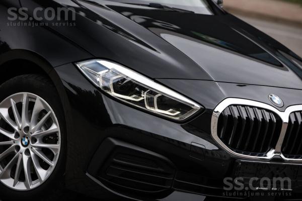 Black BMW 116 2023 in Jelgava, with an engine capacity of 1.50 L and mileage of 0 thousand km for 21990 €, photo 3 on AUTOMOTO.COM.LV