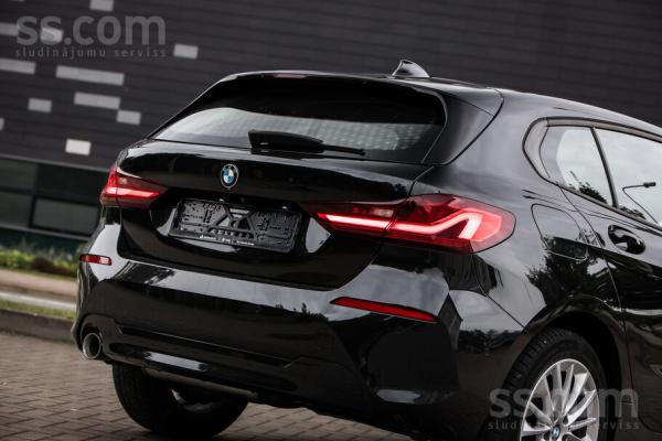 Black BMW 116 2023 in Jelgava, with an engine capacity of 1.50 L and mileage of 0 thousand km for 21990 €, photo 4 on AUTOMOTO.COM.LV
