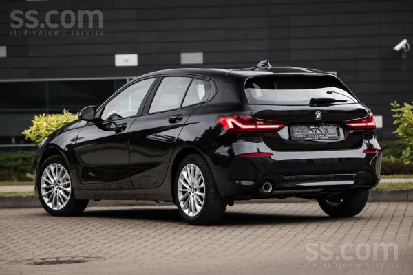 Black BMW 116 2023 in Jelgava, with an engine capacity of 1.50 L and mileage of 0 thousand km for 21990 €, photo 6 on AUTOMOTO.COM.LV