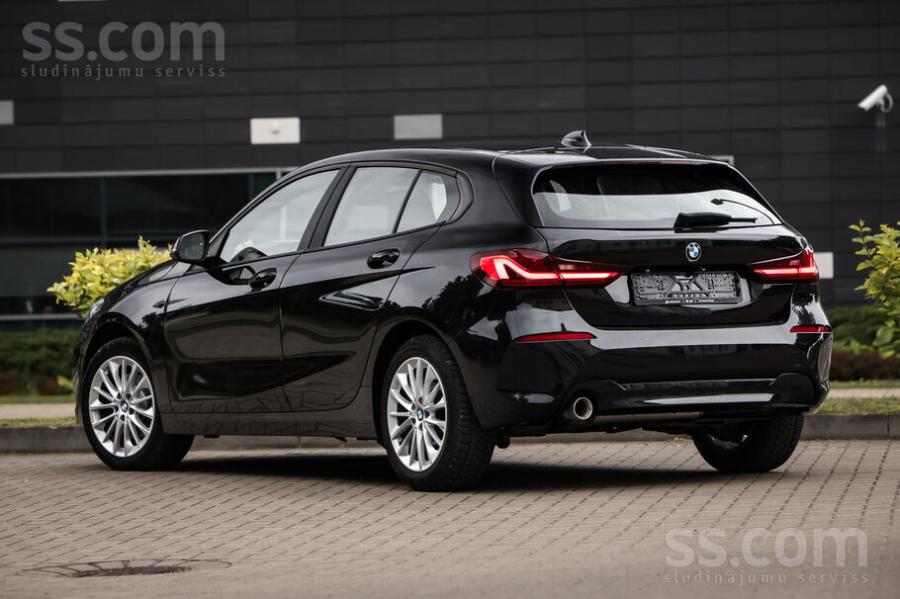 Black BMW 116 2023 in Jelgava, with an engine capacity of 1.50 L and mileage of 0 thousand km for 21990 €, photo 7 on AUTOMOTO.COM.LV