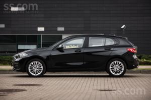 Black BMW 116 2023 in Jelgava, with an engine capacity of 1.50 L and mileage of 0 thousand km for 21990 €, photo 8 on AUTOMOTO.COM.LV