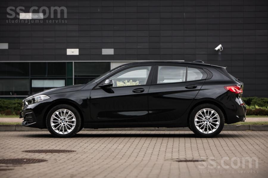 Black BMW 116 2023 in Jelgava, with an engine capacity of 1.50 L and mileage of 0 thousand km for 21990 €, photo 8 on AUTOMOTO.COM.LV