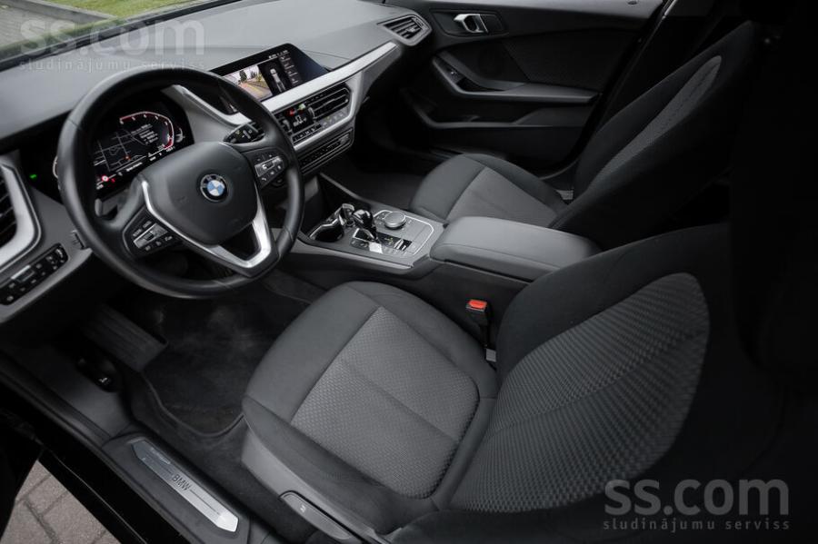Black BMW 116 2023 in Jelgava, with an engine capacity of 1.50 L and mileage of 0 thousand km for 21990 €, photo 11 on AUTOMOTO.COM.LV