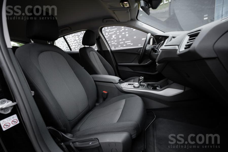 Black BMW 116 2023 in Jelgava, with an engine capacity of 1.50 L and mileage of 0 thousand km for 21990 €, photo 16 on AUTOMOTO.COM.LV