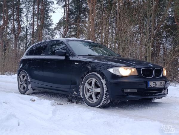 Black BMW 116 2007 in Kaunas, with an engine capacity of 1.60 L and mileage of 247 thousand km for 1699 €, photo 1 on AUTOMOTO.COM.LV