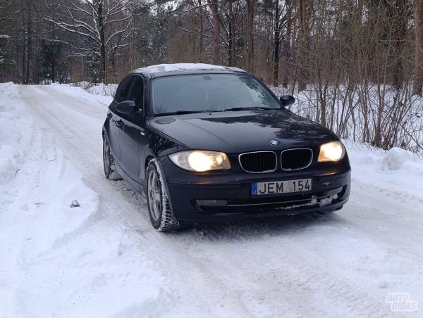 Black BMW 116 2007 in Kaunas, with an engine capacity of 1.60 L and mileage of 247 thousand km for 1699 €, photo 3 on AUTOMOTO.COM.LV