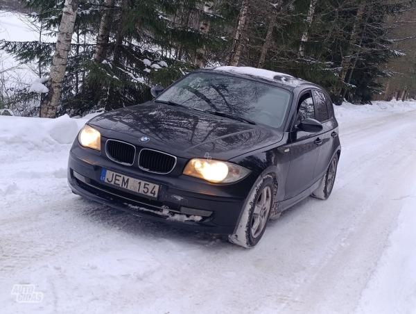 Black BMW 116 2007 in Kaunas, with an engine capacity of 1.60 L and mileage of 247 thousand km for 1699 €, photo 6 on AUTOMOTO.COM.LV