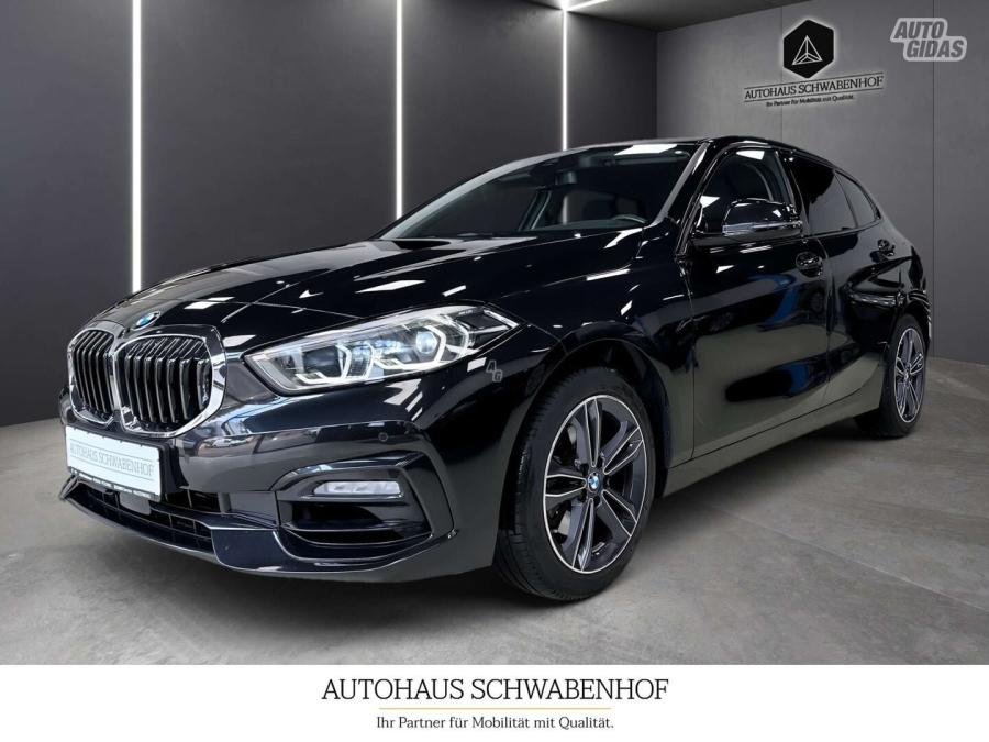 Black BMW 116 2020 in Kaunas, with an engine capacity of 1.50 L and mileage of 69 thousand km for 22287 €, photo 1 on AUTOMOTO.COM.LV