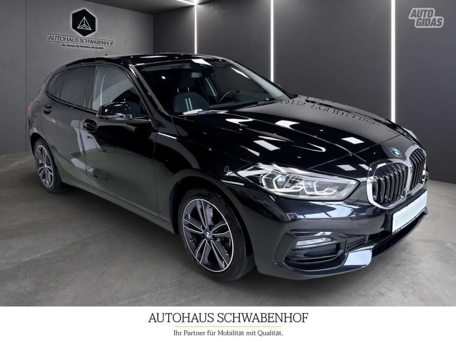 Black BMW 116 2020 in Kaunas, with an engine capacity of 1.50 L and mileage of 69 thousand km for 22287 €, photo 2 on AUTOMOTO.COM.LV