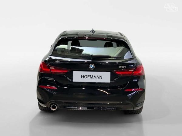 Black BMW 116 2023 in Kaunas, with an engine capacity of 1.50 L and mileage of 26 thousand km for 22695 €, photo 6 on AUTOMOTO.COM.LV
