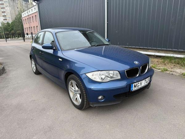 Blue BMW 116 2005 in Telschi, with an engine capacity of 1.60 L and mileage of 261 thousand km for 1100 €, photo 3 on AUTOMOTO.COM.LV