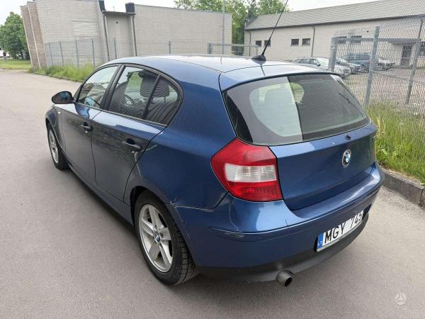 Blue BMW 116 2005 in Telschi, with an engine capacity of 1.60 L and mileage of 261 thousand km for 1100 €, photo 6 on AUTOMOTO.COM.LV