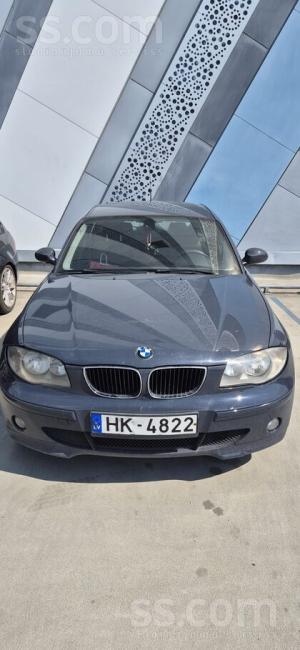 Blue BMW 116 2005 in Riga, with an engine capacity of 1.60 L and mileage of 0 thousand km for 2200 €, photo  on AUTOMOTO.COM.LV