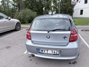 Blue BMW 116 2009 in Kaunas, with an engine capacity of 1.60 L and mileage of 174 thousand km for 2900 €, photo 10 on AUTOMOTO.COM.LV