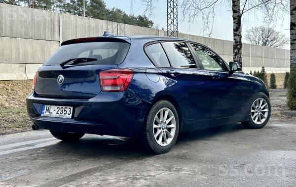 Blue BMW 116 2011 in Riga, with an engine capacity of 2.00 L and mileage of 270 thousand km for 6688 €, photo 5 on AUTOMOTO.COM.LV
