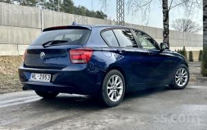 Blue BMW 116 2011 in Riga, with an engine capacity of 2.00 L and mileage of 270 thousand km for 6688 €, photo 6 on AUTOMOTO.COM.LV