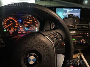 Blue BMW 116 2011 in Riga, with an engine capacity of 2.00 L and mileage of 270 thousand km for 6688 €, photo 9 on AUTOMOTO.COM.LV