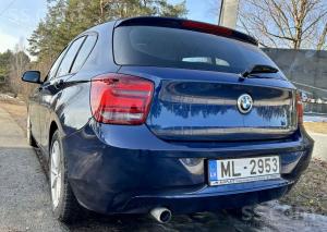 Blue BMW 116 2011 in Riga, with an engine capacity of 2.00 L and mileage of 270 thousand km for 6688 €, photo 15 on AUTOMOTO.COM.LV