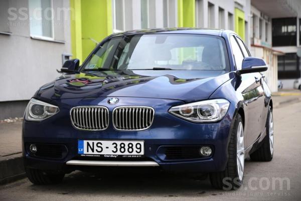 Zils BMW 116 2012 Rīga, ar dzinēja tilpumu 2.00 L un nobraukumu 0 tūkst. km par 8900 €, foto 1 vietnē AUTOMOTO.COM.LV