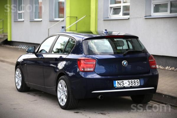 Zils BMW 116 2012 Rīga, ar dzinēja tilpumu 2.00 L un nobraukumu 0 tūkst. km par 8900 €, foto 5 vietnē AUTOMOTO.COM.LV