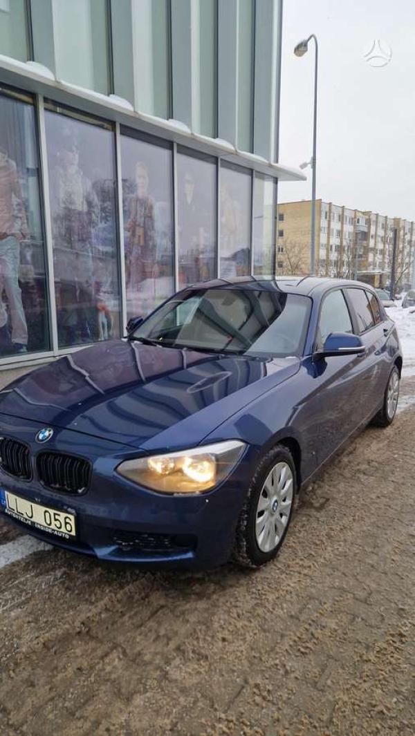 Zils BMW 116 2012 Viļņa, ar dzinēja tilpumu 2.00 L un nobraukumu 212 tūkst. km par 5350 €, foto 1 vietnē AUTOMOTO.COM.LV