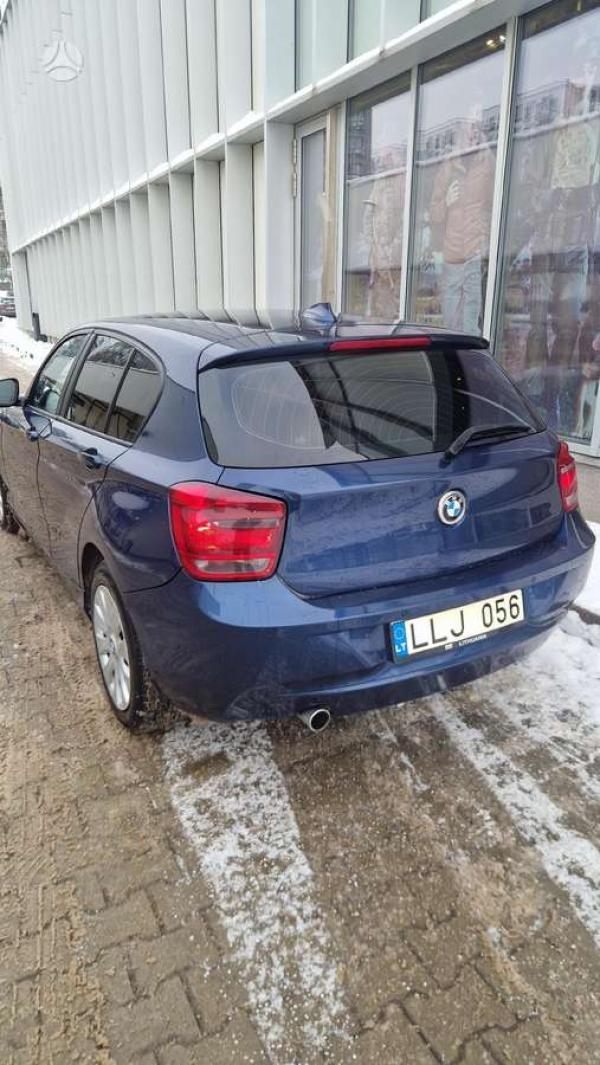 Zils BMW 116 2012 Viļņa, ar dzinēja tilpumu 2.00 L un nobraukumu 212 tūkst. km par 5350 €, foto 2 vietnē AUTOMOTO.COM.LV