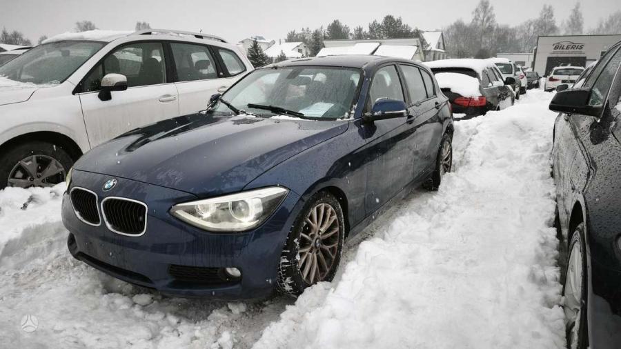 Zils BMW 116 2012 Utena, ar dzinēja tilpumu 2.00 L un nobraukumu 427 tūkst. km par 4500 €, foto 1 vietnē AUTOMOTO.COM.LV