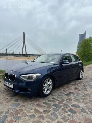 Blue BMW 116 2012 in Riga, with an engine capacity of 2.00 L and mileage of 261 thousand km for 4800 €, photo  on AUTOMOTO.COM.LV