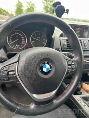 Blue BMW 116 2012 in Riga, with an engine capacity of 2.00 L and mileage of 261 thousand km for 4800 €, photo 7 on AUTOMOTO.COM.LV