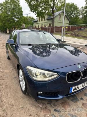 Blue BMW 116 2012 in Riga, with an engine capacity of 2.00 L and mileage of 261 thousand km for 4800 €, photo 9 on AUTOMOTO.COM.LV