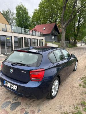 Blue BMW 116 2012 in Riga, with an engine capacity of 2.00 L and mileage of 261 thousand km for 4800 €, photo 10 on AUTOMOTO.COM.LV