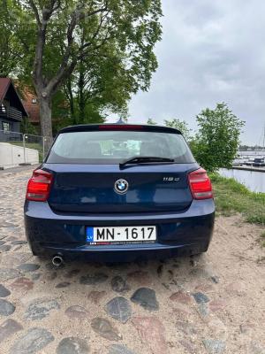 Blue BMW 116 2012 in Riga, with an engine capacity of 2.00 L and mileage of 261 thousand km for 4800 €, photo 11 on AUTOMOTO.COM.LV
