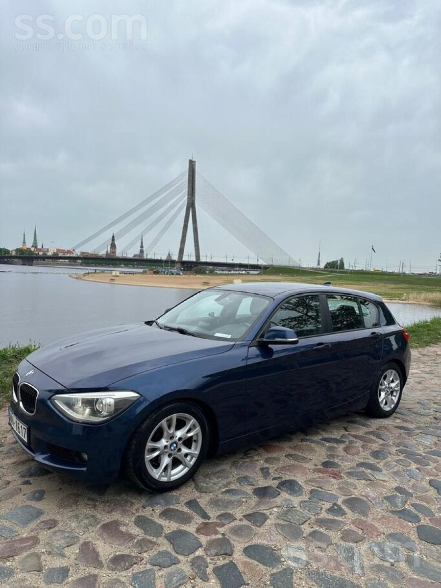 Blue BMW 116 2012 in Riga, with an engine capacity of 2.00 L and mileage of 261 thousand km for 4800 €, photo 12 on AUTOMOTO.COM.LV