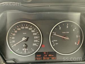 Blue BMW 116 2012 in Riga, with an engine capacity of 2.00 L and mileage of 268 thousand km for 4900 €, photo 7 on AUTOMOTO.COM.LV