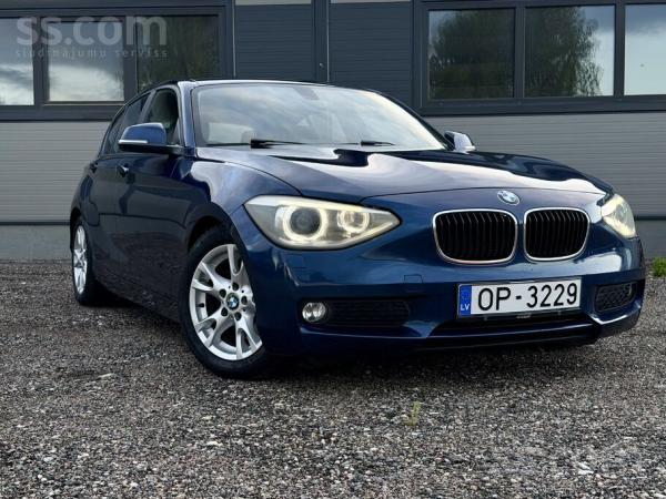 Blue BMW 116 2012 in Cesis, with an engine capacity of 2.00 L and mileage of 260 thousand km for 5200 €, photo 2 on AUTOMOTO.COM.LV