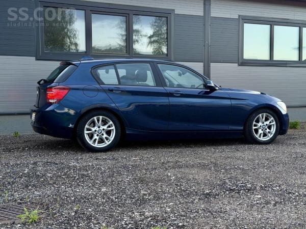 Blue BMW 116 2012 in Cesis, with an engine capacity of 2.00 L and mileage of 260 thousand km for 5200 €, photo 7 on AUTOMOTO.COM.LV