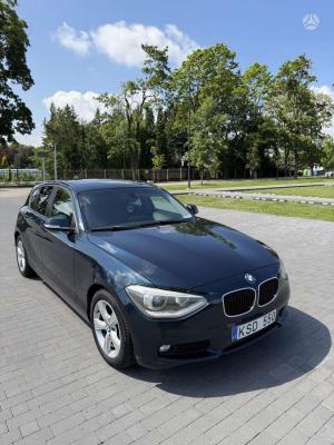 Blue BMW 116 2012 in Kaunas, with an engine capacity of 1.60 L and mileage of 245 thousand km for 4450 €, photo 6 on AUTOMOTO.COM.LV