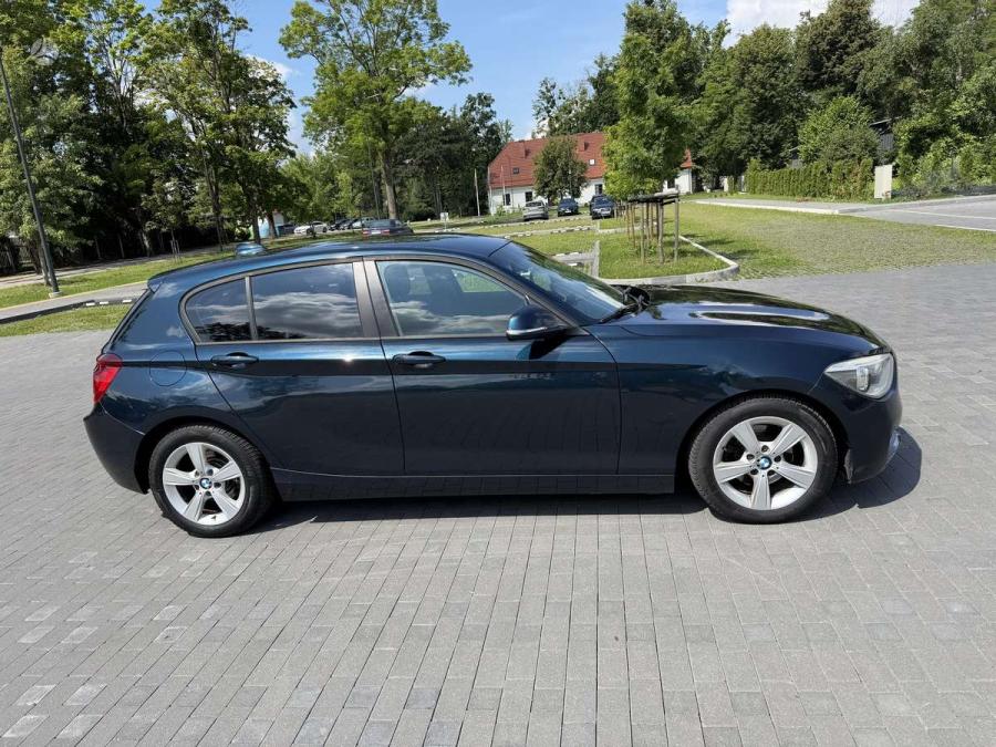 Blue BMW 116 2012 in Kaunas, with an engine capacity of 1.60 L and mileage of 245 thousand km for 4450 €, photo 7 on AUTOMOTO.COM.LV