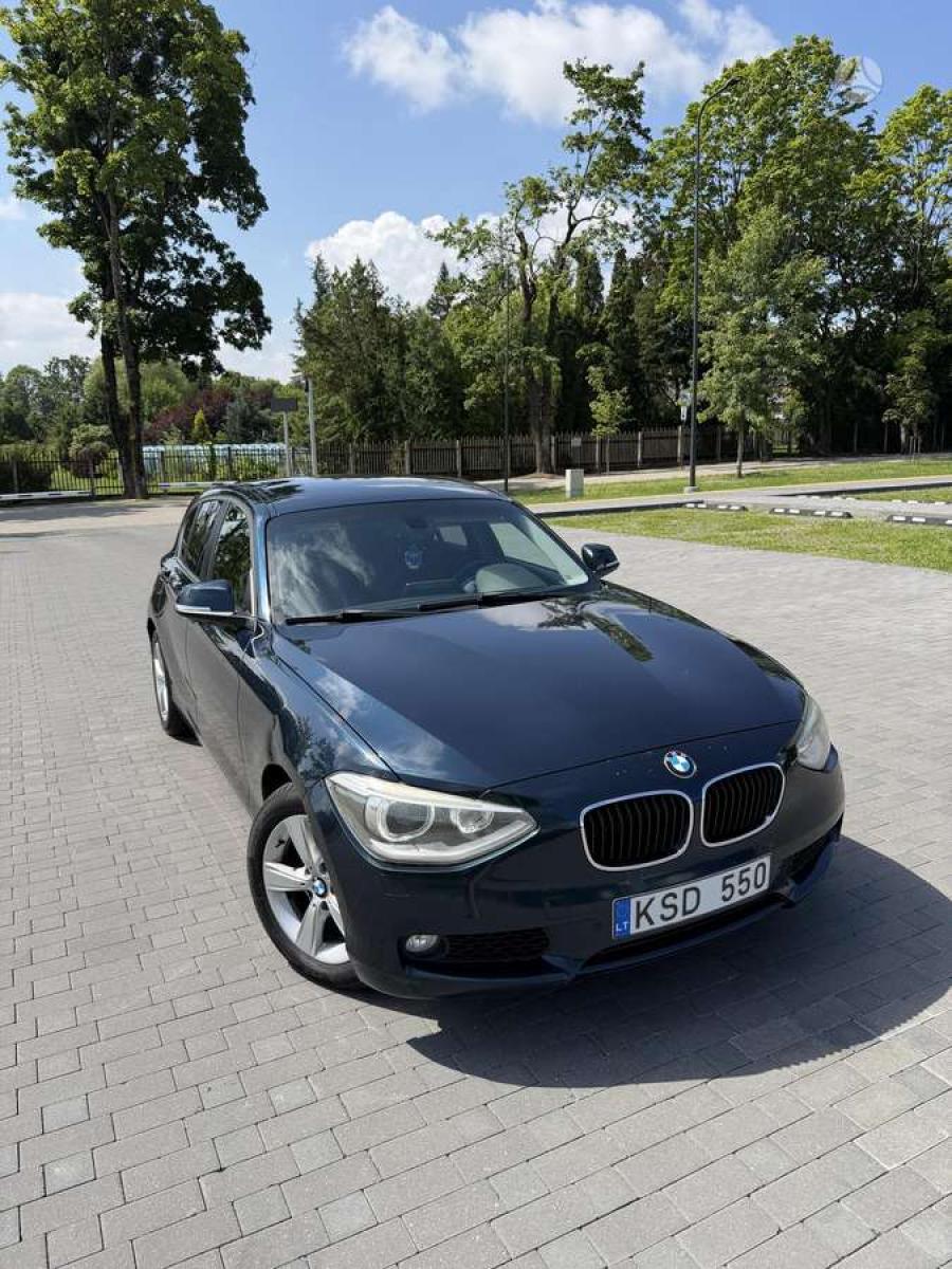 Blue BMW 116 2012 in Kaunas, with an engine capacity of 1.60 L and mileage of 245 thousand km for 4550 €, photo 3 on AUTOMOTO.COM.LV