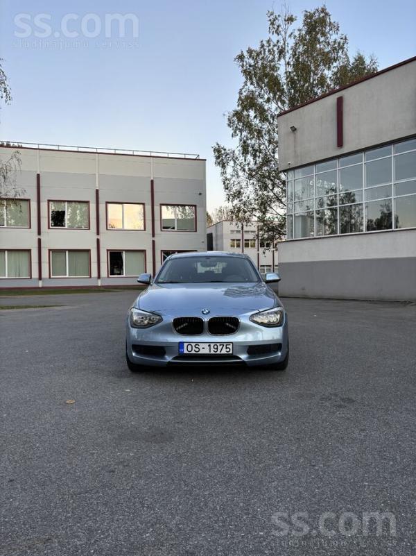 Zils BMW 116 2012 Rīga, ar dzinēja tilpumu 1.60 L un nobraukumu 196 tūkst. km par 5650 €, foto 3 vietnē AUTOMOTO.COM.LV