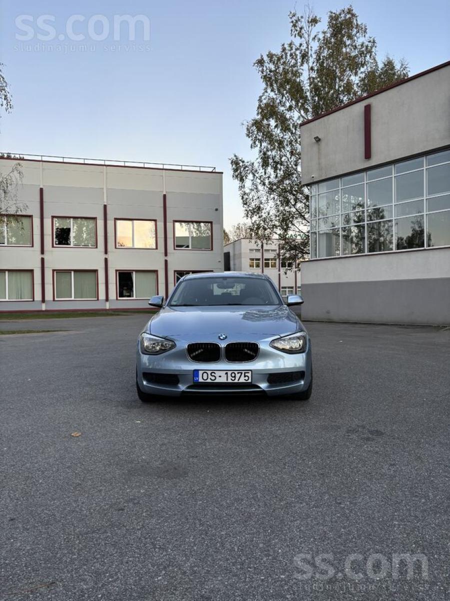 Zils BMW 116 2012 Rīga, ar dzinēja tilpumu 1.60 L un nobraukumu 196 tūkst. km par 5650 €, foto 3 vietnē AUTOMOTO.COM.LV