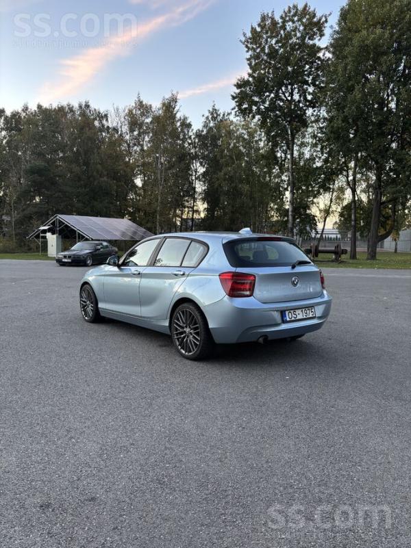 Zils BMW 116 2012 Rīga, ar dzinēja tilpumu 1.60 L un nobraukumu 196 tūkst. km par 5650 €, foto 6 vietnē AUTOMOTO.COM.LV