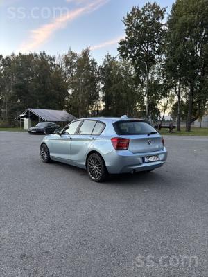Zils BMW 116 2012 Rīga, ar dzinēja tilpumu 1.60 L un nobraukumu 196 tūkst. km par 5650 €, foto 6 vietnē AUTOMOTO.COM.LV