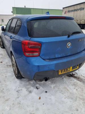Blue BMW 116 2013 in Alytus, with an engine capacity of 1.60 L and mileage of 100 thousand km for 2650 €, photo 5 on AUTOMOTO.COM.LV